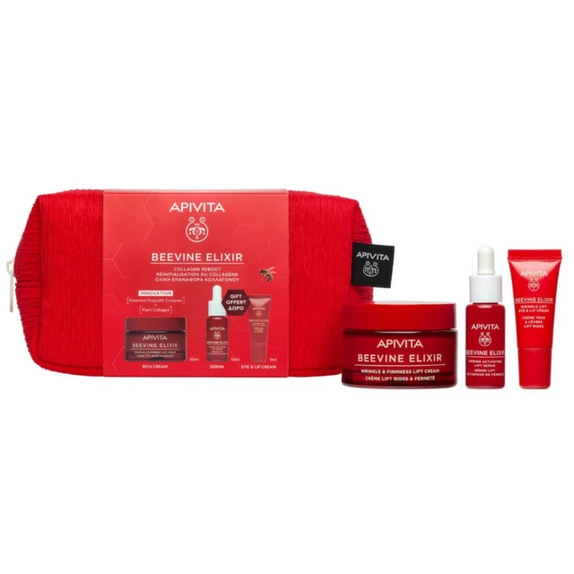 Apivita Promo set Beevine Elixir Bogata krema rutina
