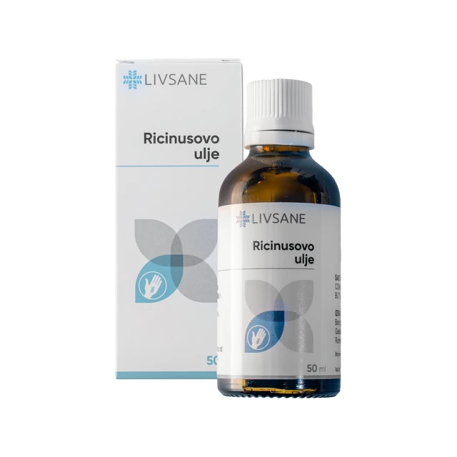 LIVSANE Ricinusovo ulje, 50 ml