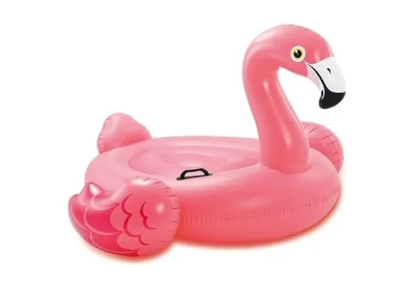 INTEX DUŠEK ZA VODU FLAMINGO - RIDE ON - 142 CM X 137 CM X 97 CM