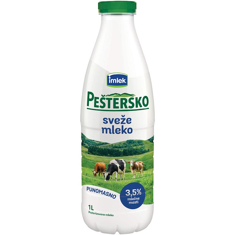 Mleko sveže peštersko 3.5% 1l imlek