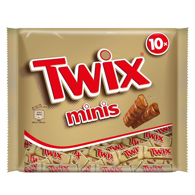 Twix bar minis 227g twix