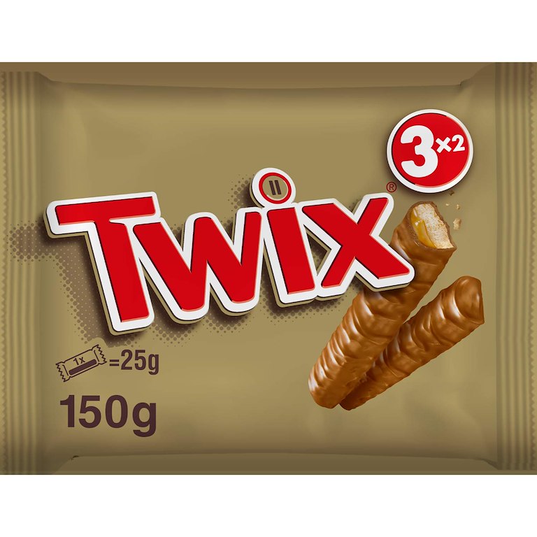 Twix bar multipack 3x50g twix