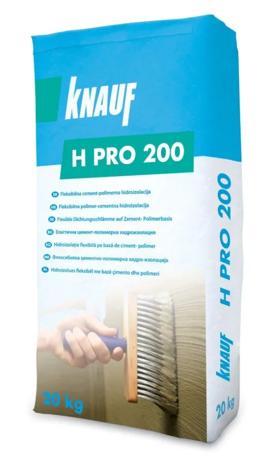 H PRO 200 20 KG – FLEKSIBILNA HIDROIZOLACIJA KOMPONENTA A 20 KG