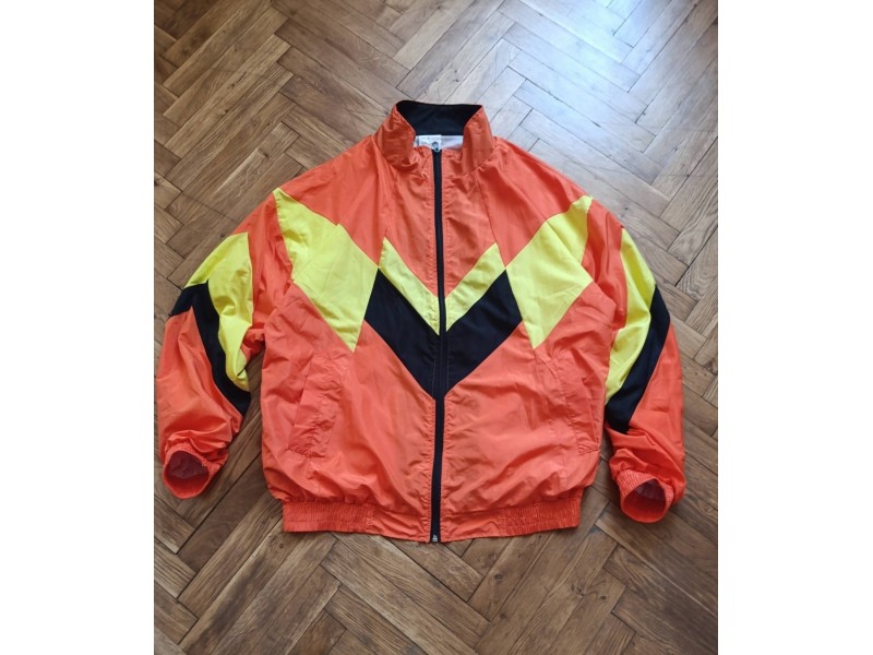 Vintage 90s Colorblock Windbreaker retro oversize jakna