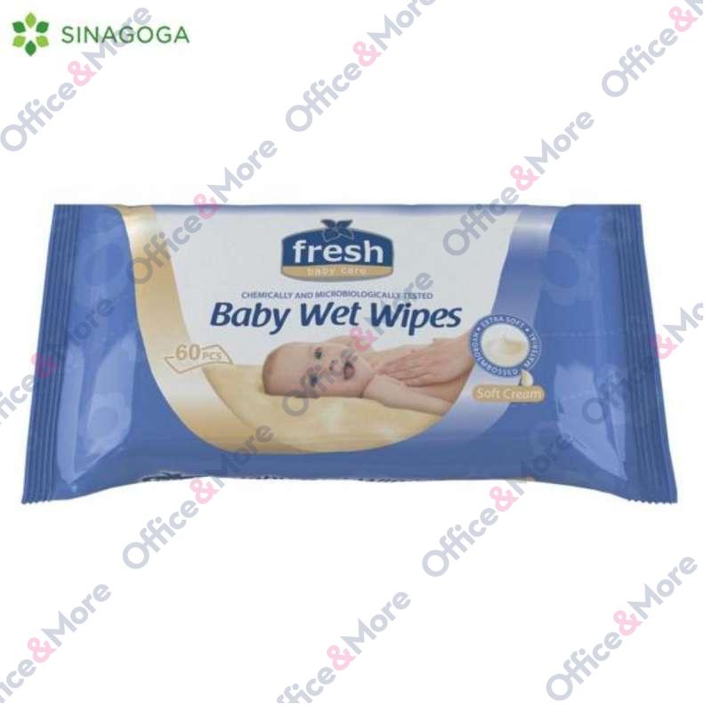 FRESH VLAŽNE MARAMICE BABY CREMA 60/1