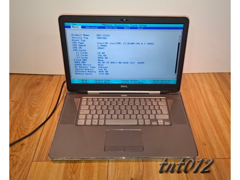 == DELL XPS 15Z = Intel i7-2720QM = 4Gb = 15,6 LED ==