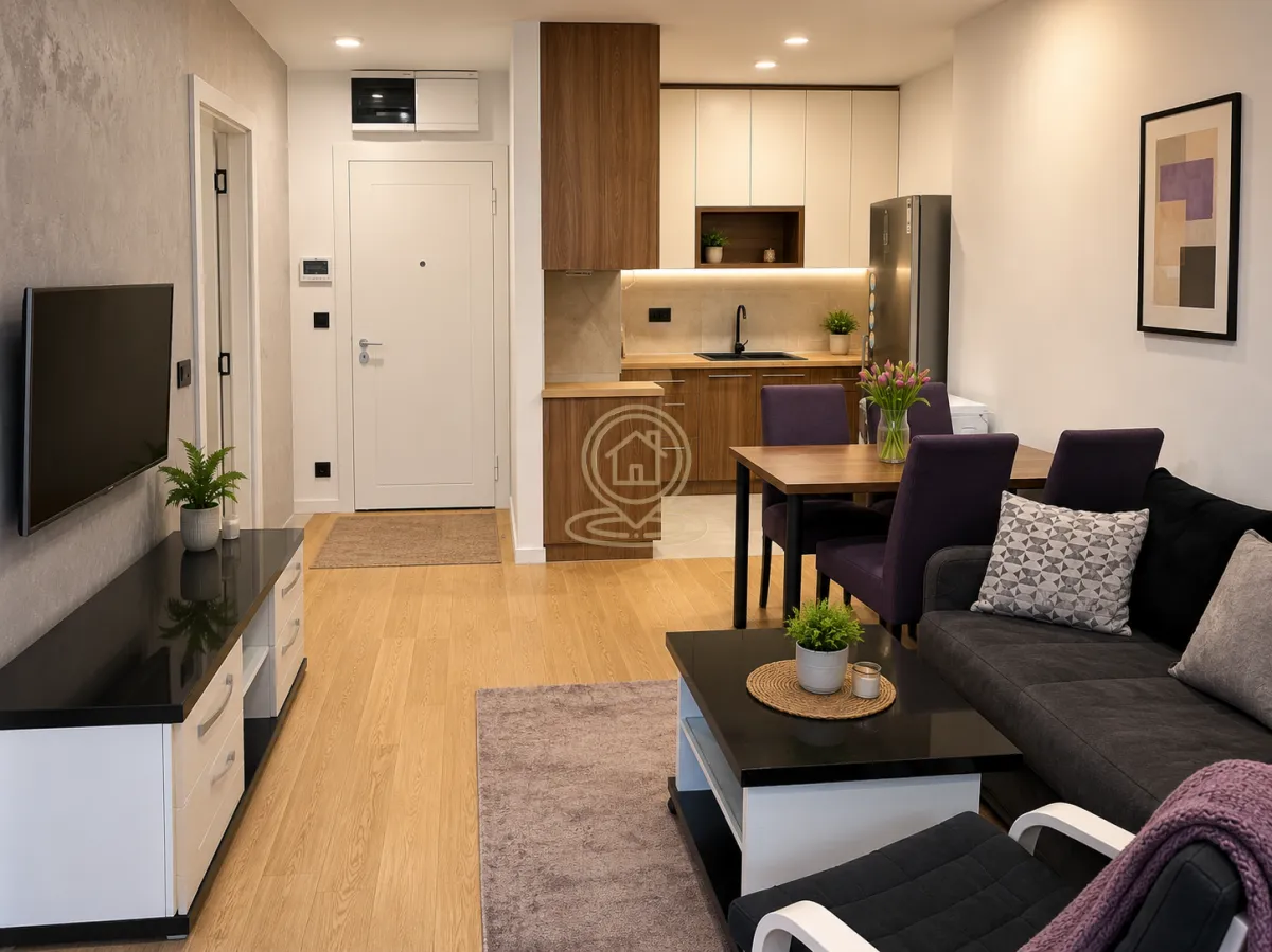 Izdavanje, dvosoban stan, 47m², Vračar Sve Podlokacije, Beograd