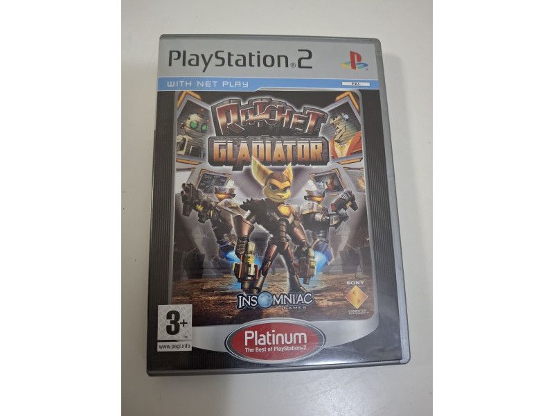 Ratchet Gladiator Playstation 2 Vintage Igrica