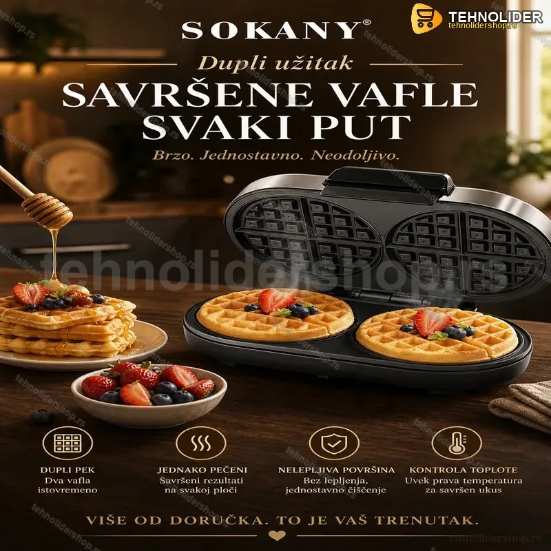 Dupli aparat za vafle