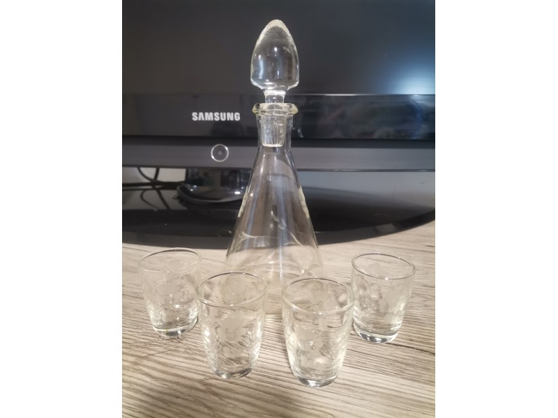 FLASA I 4 CASE ZA RAKIJU