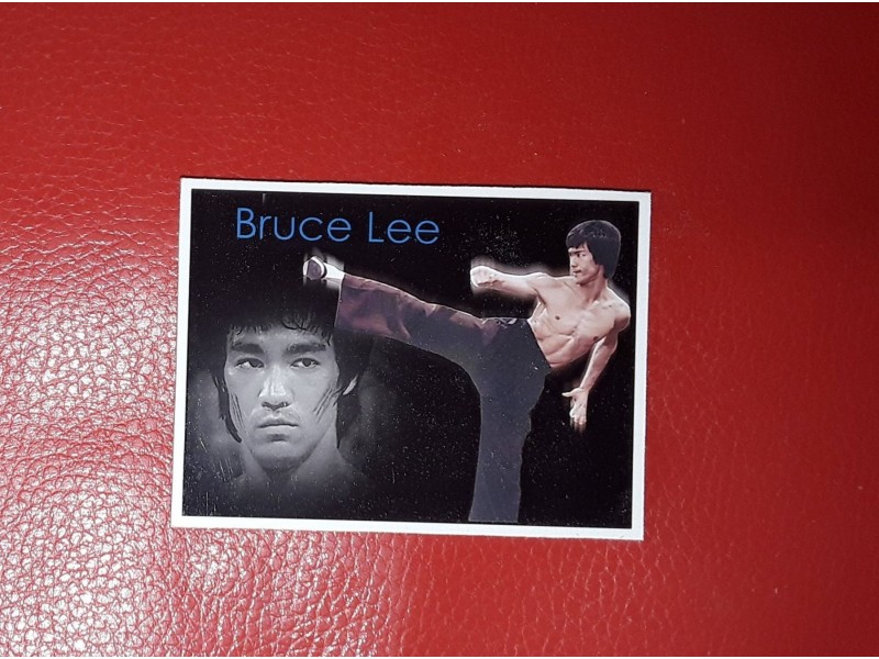 Magnet za frižider – Brus Li (oko 7 x 5 cm)