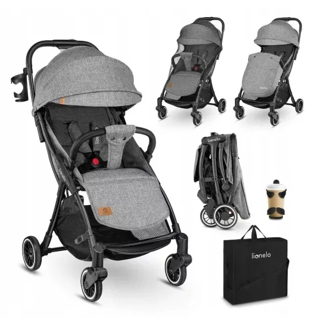 Lionelo JULIE ONE Stone Grey - lagana kolica za decu do 22kg
