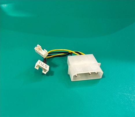 Molex na 2x 2pin naponski kablić