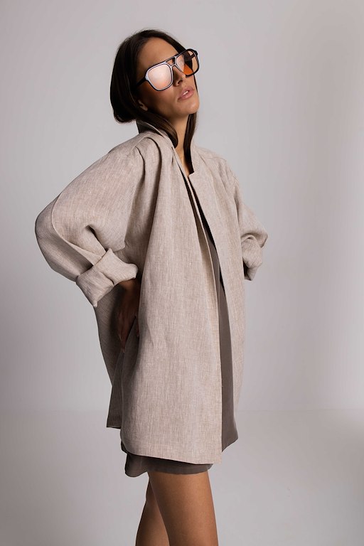 sand linen shirt