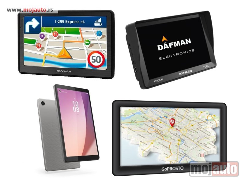 Veliki izbor VRHUNSKIH GPS navigacija sa najnovijim mapama 2025