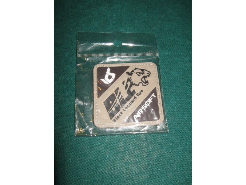 ICS Black Leopard Eye-Airsoft amblem na cicak