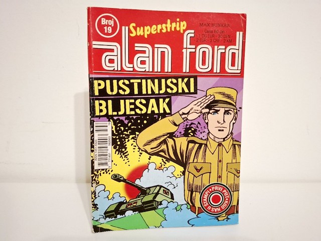 Alan Ford Pustinjski bljesak Superstrip broj 19