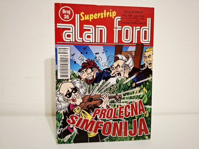 Alan Ford Prolećna simfonija Superstrip broj 36