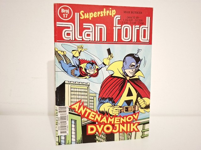 Alan Ford Antenamenov dvojnik Superstrip broj 17