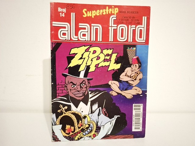 Alan Ford Zippel Superstrip broj 14