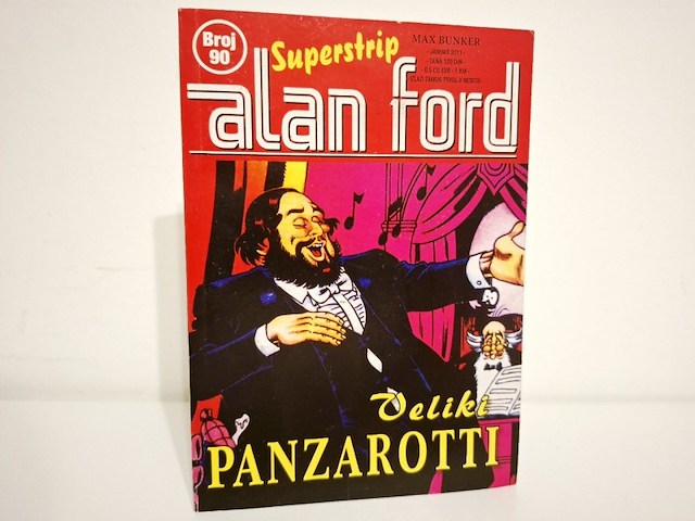 Alan Ford Veliki Panzarotti Superstrip broj 90