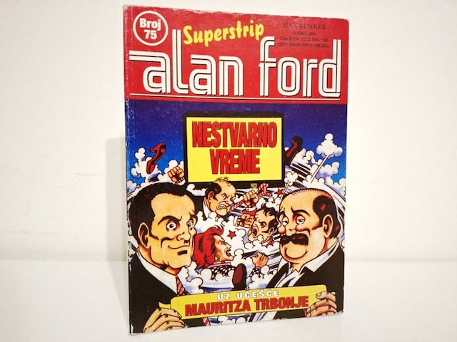 Alan Ford Nestvarno vreme Superstrip broj 75