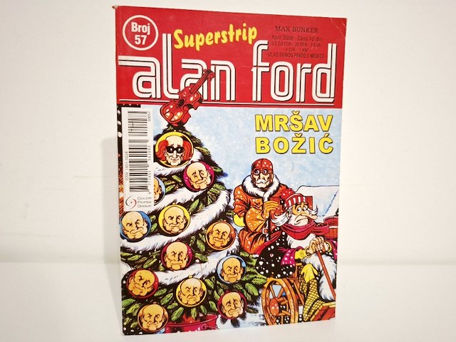 Alan Ford Mršav Božić Superstrip broj 57