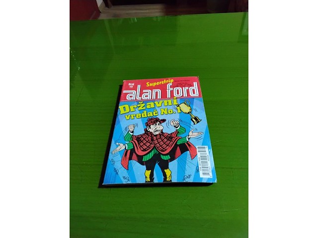 ALAN FORD br.15 - DRŽAVNI VREĐAČ NO.1