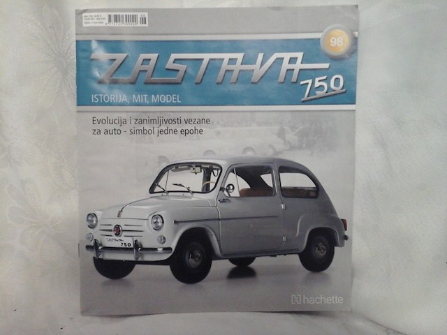 Zastava 750 broj 98 fića istorija mit model samo tekst