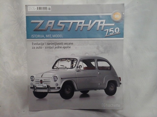 Zastava 750 broj 96 fića istorija mit model