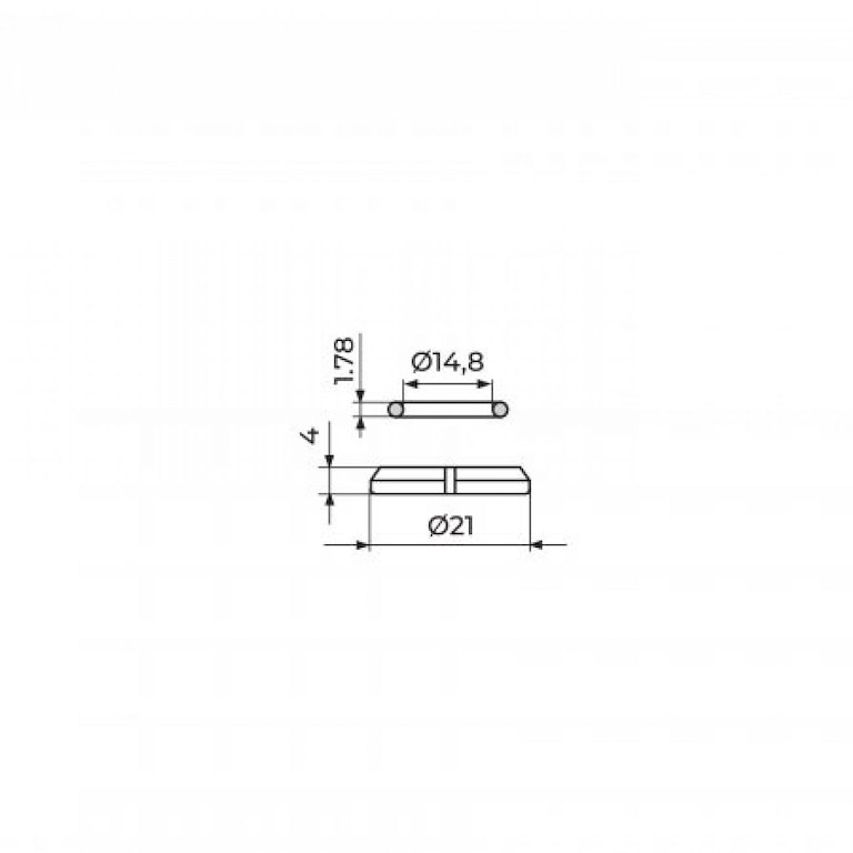 ROSAN SET ORING+PRSTEN 18MM