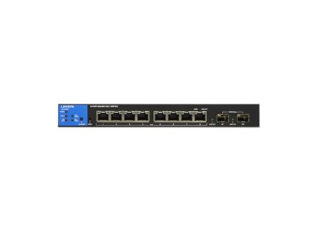 LINKSYS LGS310MPC Managed L3 Gigabit Ethernet (10/100/1000) Snaga preko Ethernet (PoE) Crna