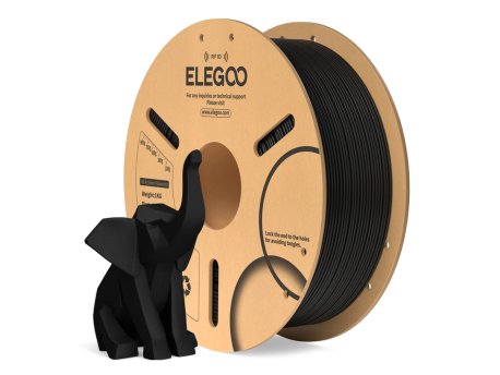 ELEGOO PLA Black 1,75 mm / 1000 g Paper Spool(RFID)