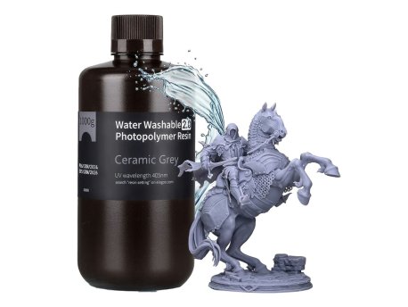 ELEGOO Water Washable Resin 2.0 1000G Ceramic Grey