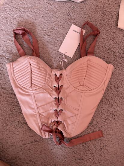 Bershka korset top