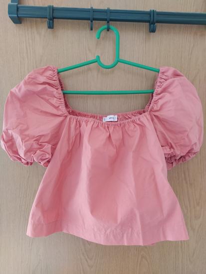 Nov Mango crop top sa puf rukavima