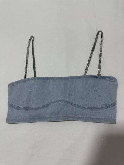 Bershka teksas top
