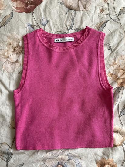 Zara knit crop top