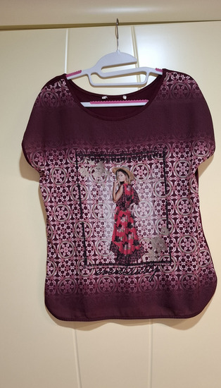 Bordo majica