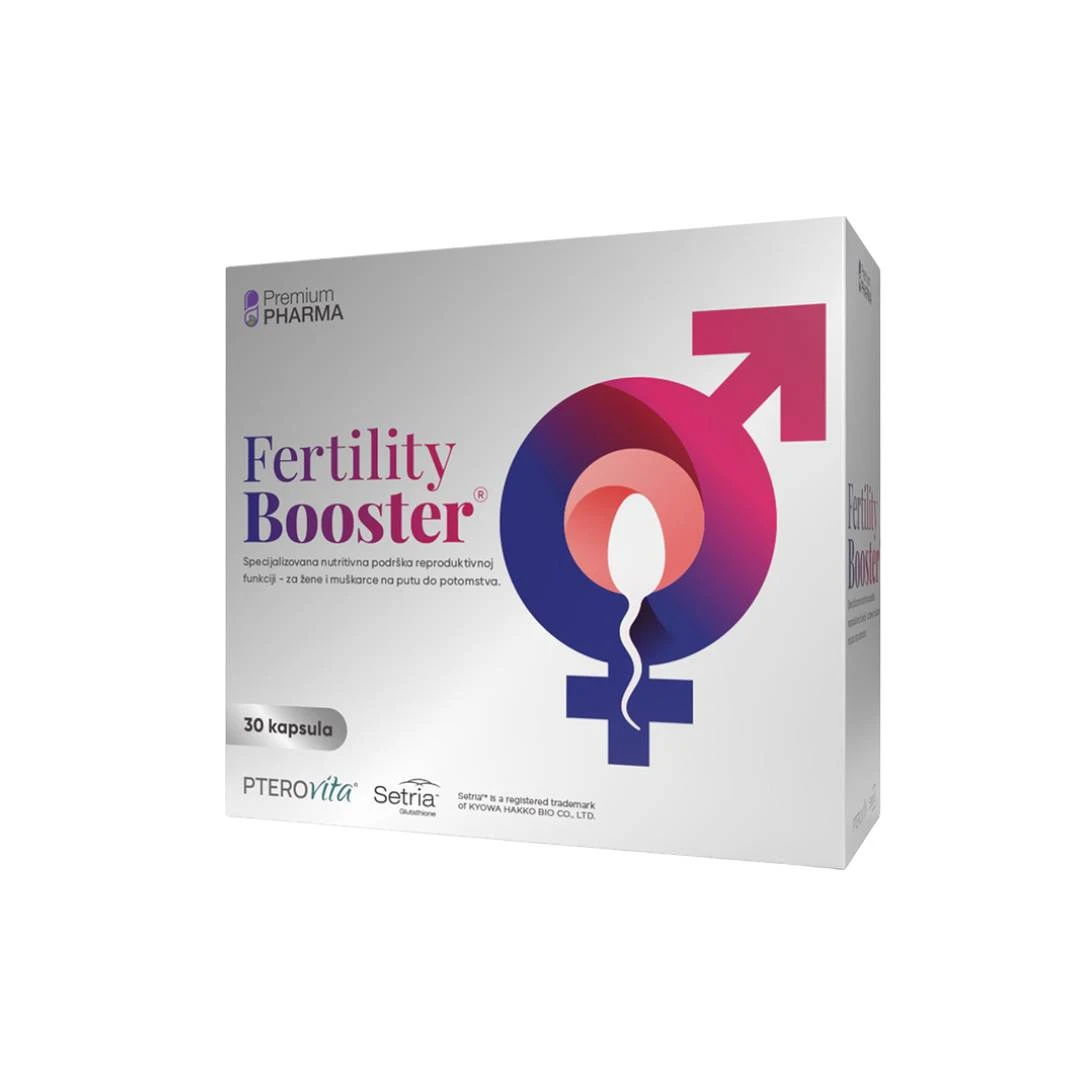 Fertility Booster® 30 Kapsula za Plodnost kod Žena i Muškaraca