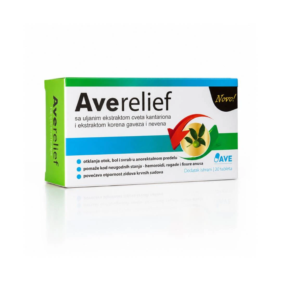 AVErelief Supp. Protiv Hemoroida 10 Supozitorija