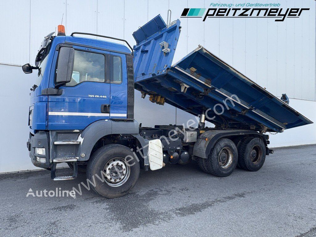 MAN TGS 26.440 BL 6x4, Meiller, Bordmatik kiper