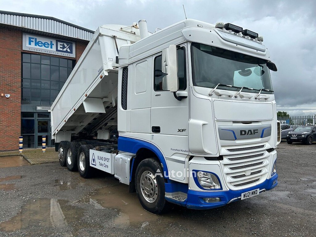 DAF FAW XF480 8X4 TRIDEM ALUMINIUM INSULATED TIPPER 2021 – WU21 MWD kiper
