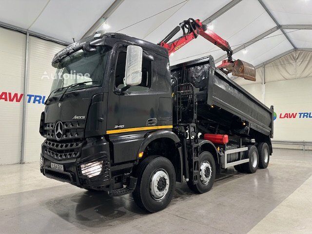Mercedes-Benz Actros 3240 8x4 Steel Tipper Grab kiper