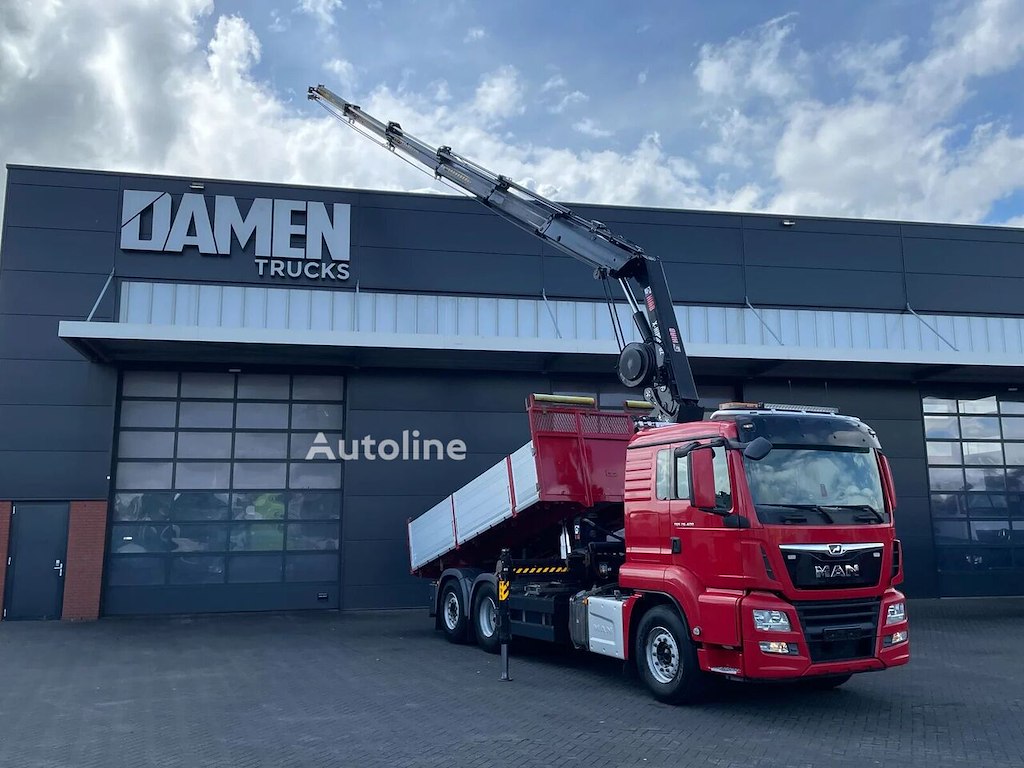 MAN TGS 26.400 TGS 26.400 6x2-4 BL KIPPER HIAB 302 EP-5 X-HIPRO kiper