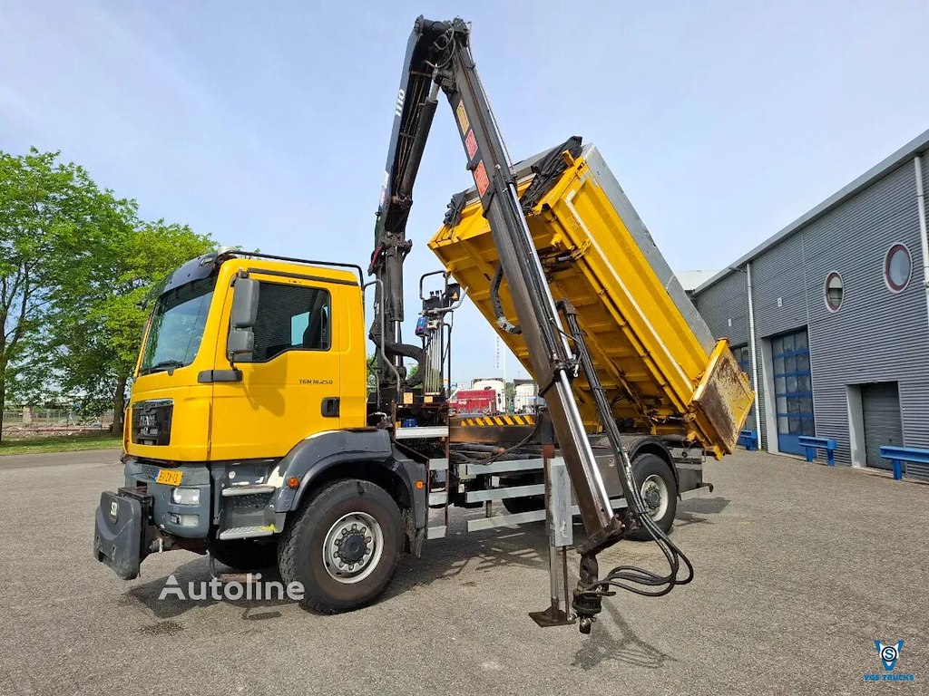 MAN TGM18.250 / 4X4 / NL TRUCK / TUV:30-04-2026 / 118783 KM / HMF 11 kiper