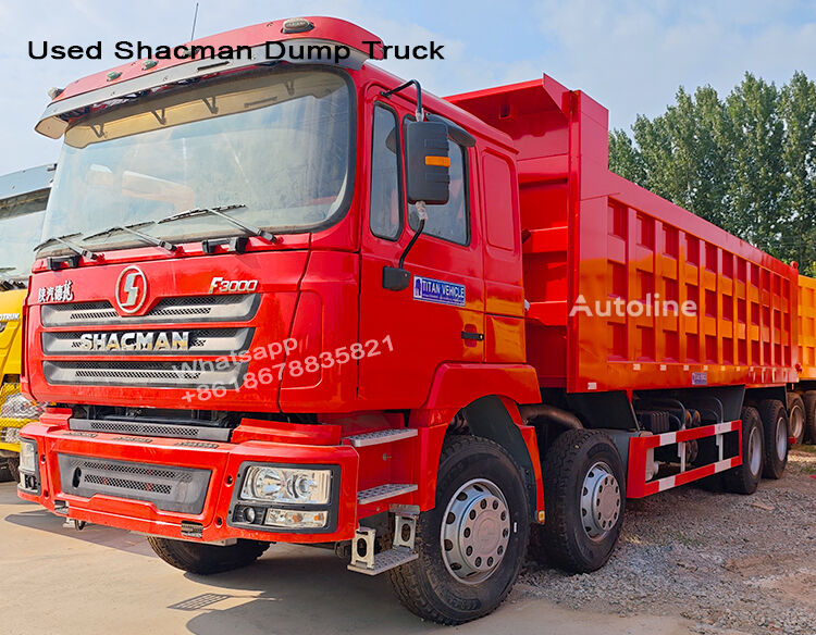 Shacman Shacman 6x4 10 tyres euro 2 Used Dump Tipper Truck for Sale kiper
