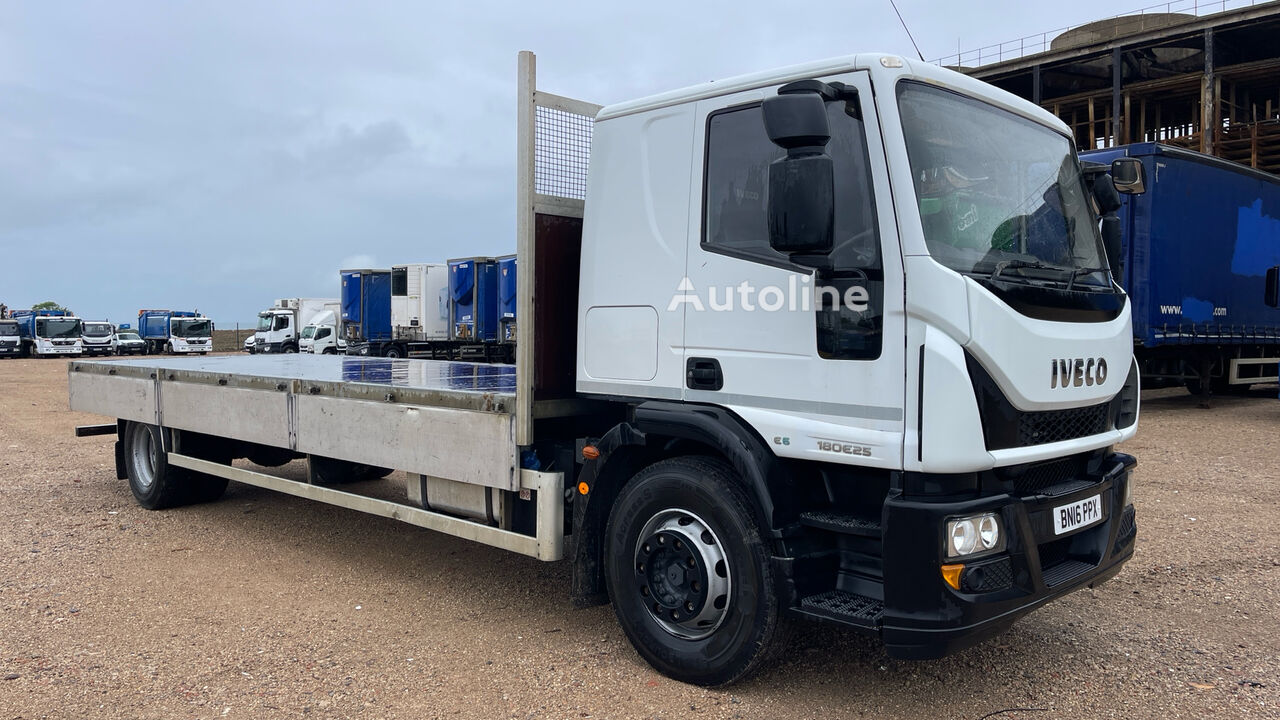 Prodaje se IVECO Eurocargo 180-250 kamion s ravnom platformom na aukciji