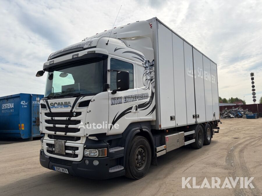 Prodaje se Scania R 580 kamion furgon na aukciji
