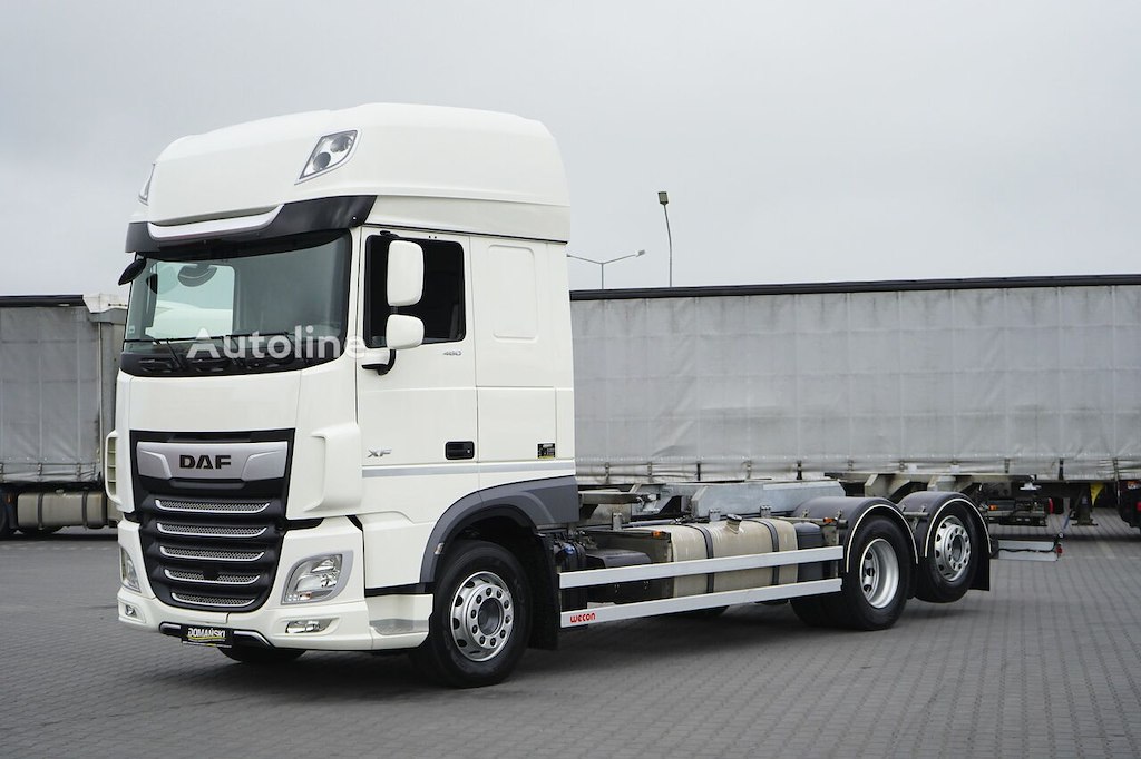 DAF XF / 480 / ACC / EURO 6 / SSC / BDF / 7.15 , 7.45 M kamion šasija